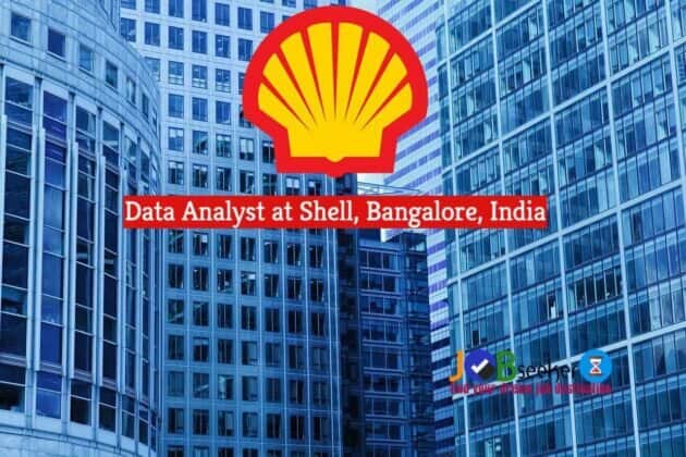 Data Analyst Job At Shell, Bangalore: Apply Now!! | Job Seeker 24